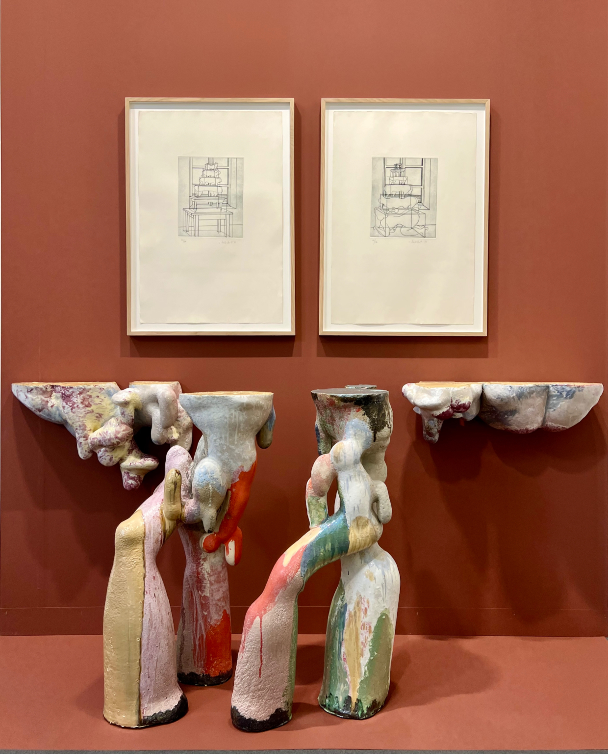 Dieter Roth, A feminine thought, 1971 : Elsa Sahal, Console Cherubin ...