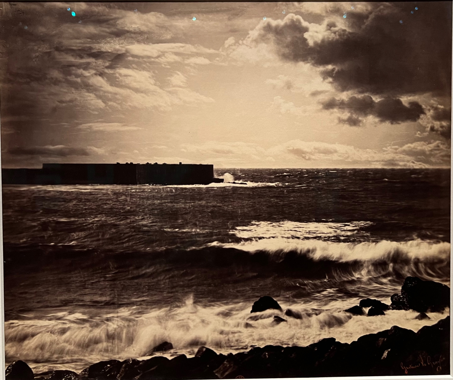 Gustave Le Gray, Grande Vague – Cette (Sète), 1857 – Paris Art Now