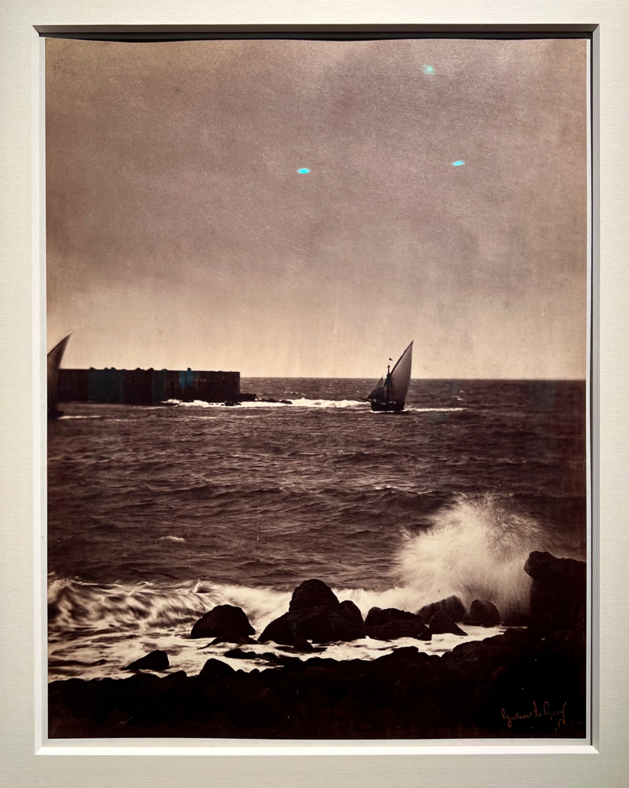 Gustave Le Gray, La Vague Brisee, Mer Mediterranee No. 15, 1857, Hans P ...