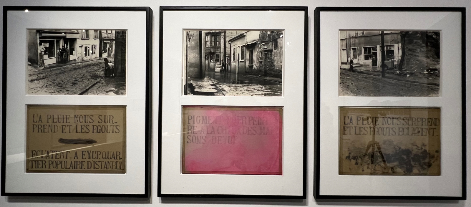 Nil Yalter, Habitations provisoires, 1977, Paris-New york-Istanbul ...