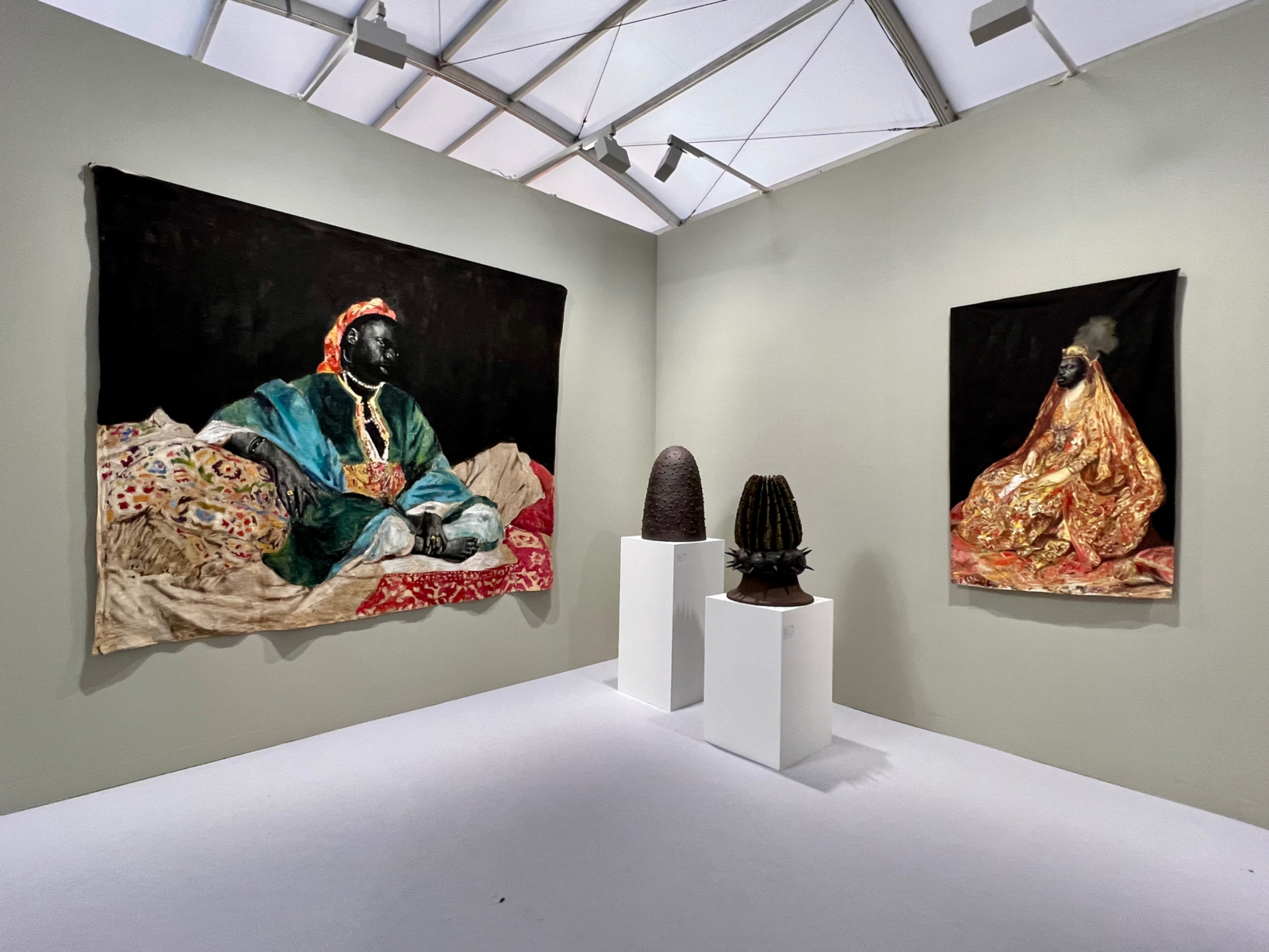 Oeuves de Romeo Mivekannin, galerie Cecile Fakhoury – Paris Art Now