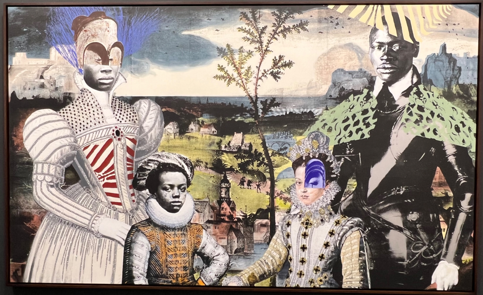 Raphael Barontini, A la cour d’Henri Christophe, 2022, Mariane Ibrahim ...