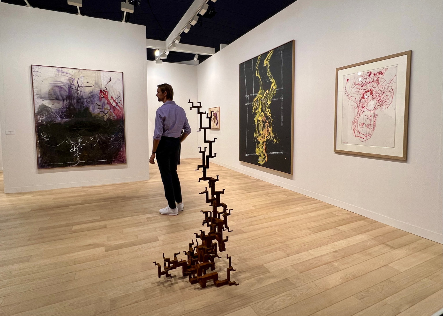 Vue de la galerie Thaddaeus Ropac – Paris Art Now